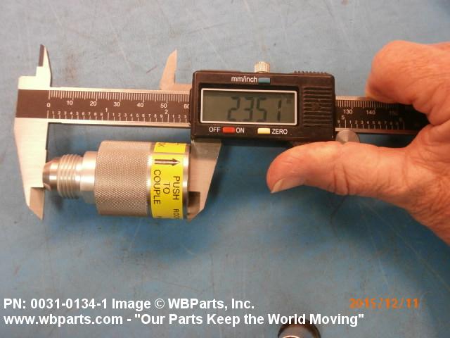 0031-0134-1 - GRD SPPT - CPLG ASSY HYDRAULIC 1/2 | WBParts