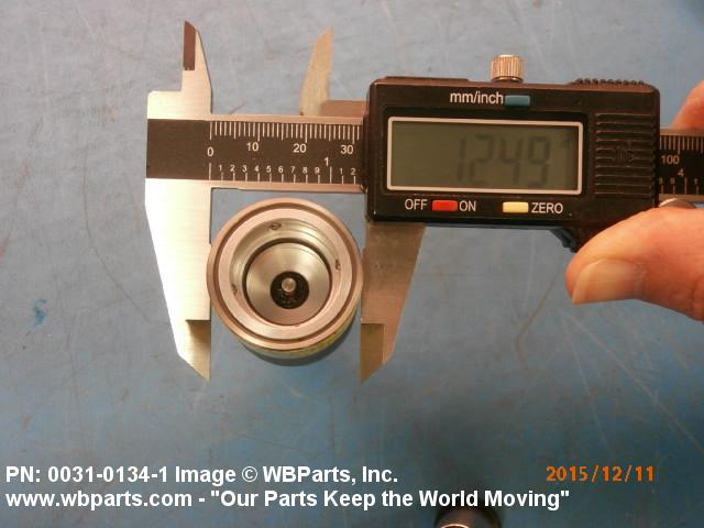 0031-0134-1 - GRD SPPT - CPLG ASSY HYDRAULIC 1/2 | WBParts