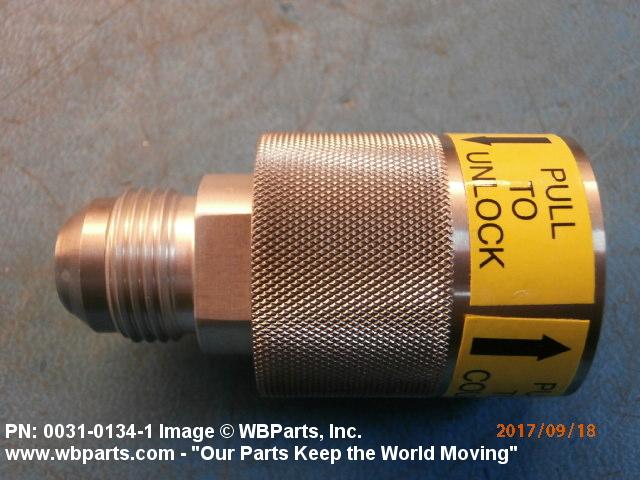 0031-0134-1 - GRD SPPT - CPLG ASSY HYDRAULIC 1/2 | WBParts