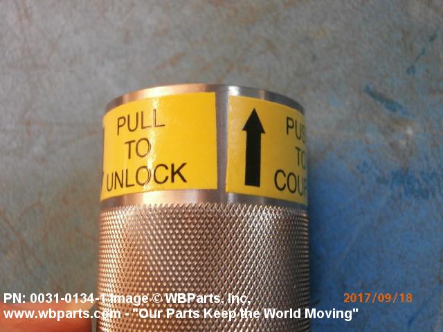 0031-0134-1 - GRD SPPT - CPLG ASSY HYDRAULIC 1/2 | WBParts