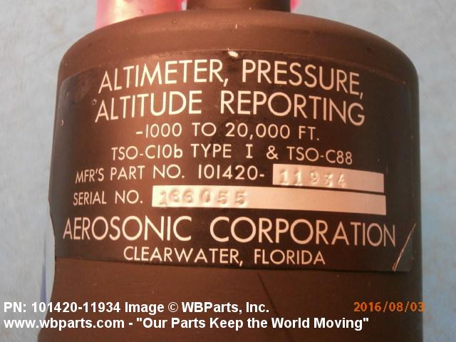 101420-11934 - CDP ENCODING ALTIMETER | WBParts