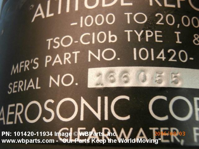 101420-11934 - CDP ENCODING ALTIMETER | WBParts