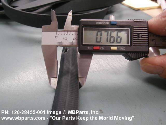 120-28455-001 - SEAL-PASSENGER DOOR PROFILE | WBParts