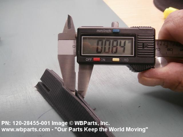 120-28455-001 - SEAL-PASSENGER DOOR PROFILE | WBParts