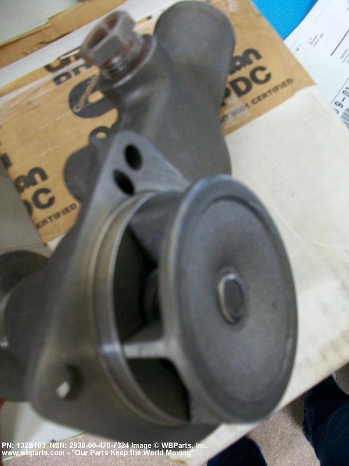 2930-00-470-7324 - ENGINE WATER PUMP, 1320133, 132-0133, 1320250 | WBParts