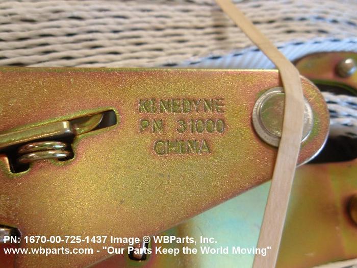 1670-00-725-1437 - AIRCRAFT CARGO TIE DOWN | WBParts