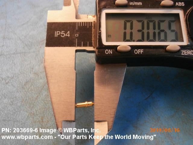 203669-6 - CONTACT PINS | WBParts