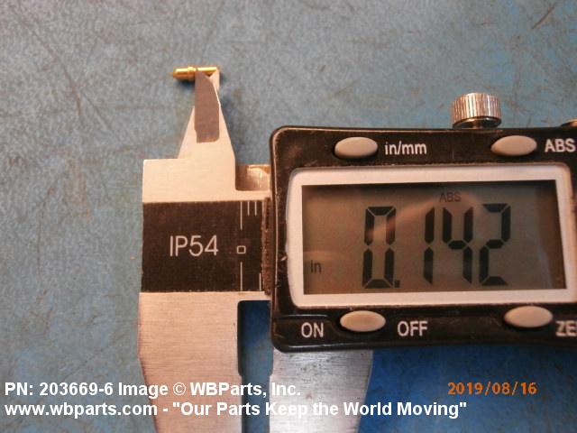 203669-6 - CONTACT PINS | WBParts