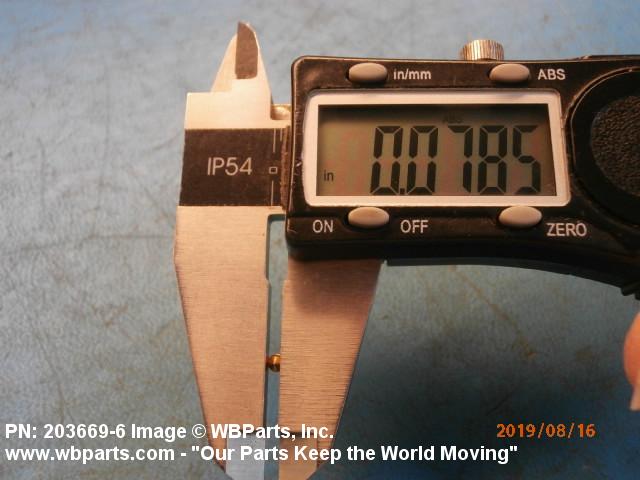 203669-6 - CONTACT PINS | WBParts
