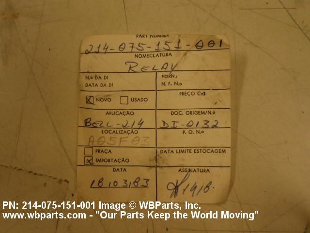 15060-0001 - RELAY | WBParts