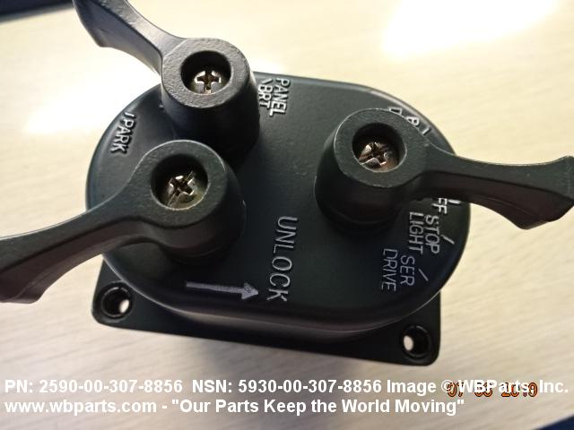 5930-00-307-8856 - SWITCH ASSEMBLY, MS511131, MS51113-1, JH436179 | WBParts