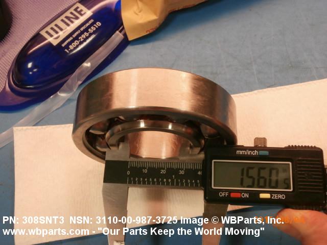 3110-00-987-3725 - ANNULAR BALL BEARING | WBParts