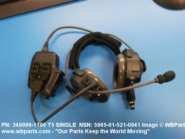 5965-01-521-0941 - HEADSET-MICROPHONE | WBParts