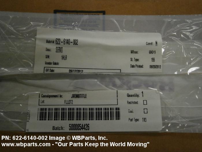 622-6140-002 - HIGH TORQUE SPROCKET SERVO MT | WBParts