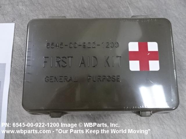 6545-00-922-1200 - GENERAL PURPOSE FIRST AID KIT | WBParts