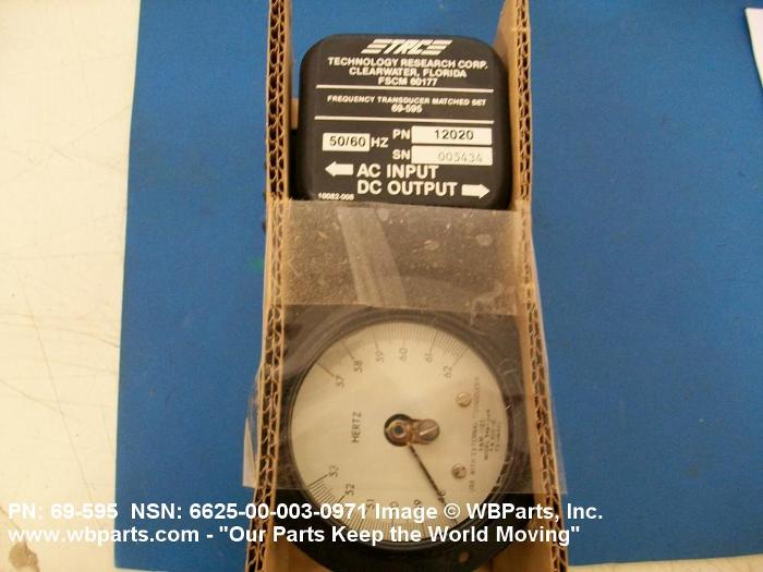 6625-00-003-0971 - FREQUENCY METER MATCHED SET | WBParts