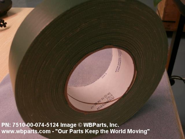 7510-00-074-5124 - PRESSURE SENSITIVE ADHESIVE TAPE | WBParts