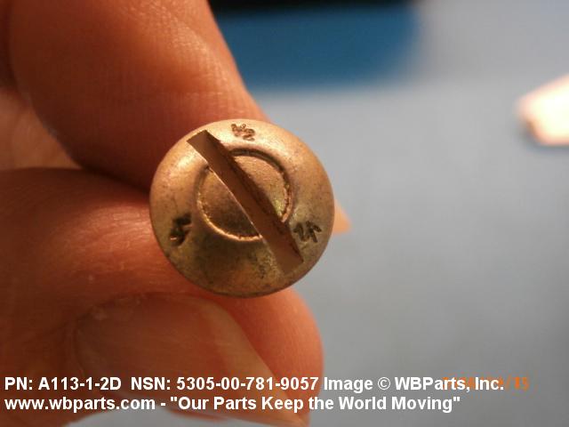 5305-00-781-9057 - MACHINE SCREW, MS27039108, MS27039-1-08, A113 1-2D ...