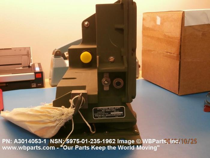 5975-01-235-1962 - ELECTRICAL EQUIPMENT MOUNTING BASE, MT-6353/VRC ...