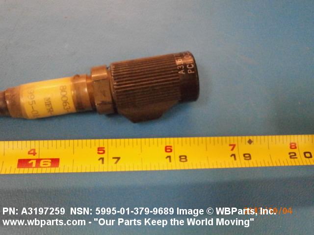 5995-01-379-9689 - RADIO FREQUENCY CABLE ASSEMBLY | WBParts