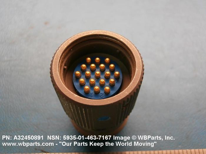 5935-01-463-7167 - ELECTRICAL PLUG CONNECTOR, MCA32450891, MC-A3245089 ...