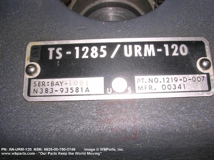 6625-00-790-2746 - RADIO FREQUENCY POWER TEST SET | WBParts