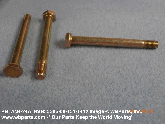 5306-00-151-1412 - MACHINE BOLT | WBParts