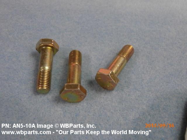 5306-00-145-7036 - MACHINE BOLT, AN174H7 , AN510A, AN5-10A | WBParts