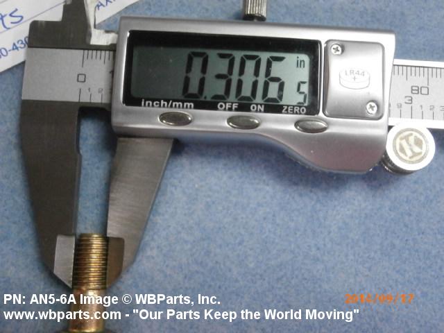 5306-00-150-9101 - MACHINE BOLT | WBParts