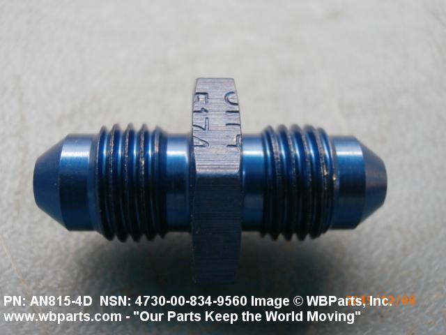 4730-00-834-9560 - TUBE NIPPLE | WBParts