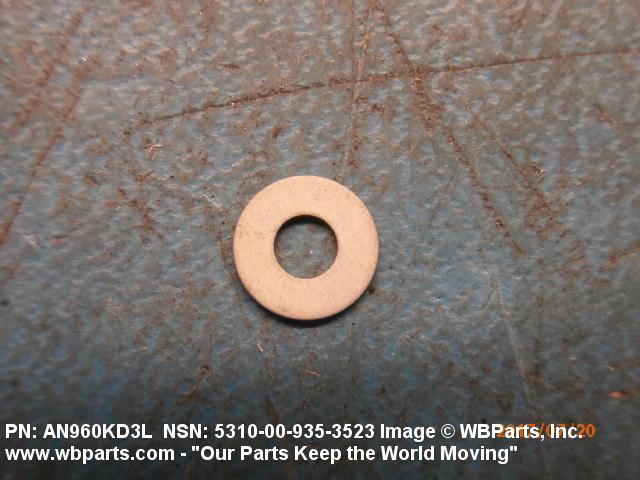 5310-00-935-3523 - FLAT WASHER, AN960KD3L, SS50723, SS5072-3 | WBParts