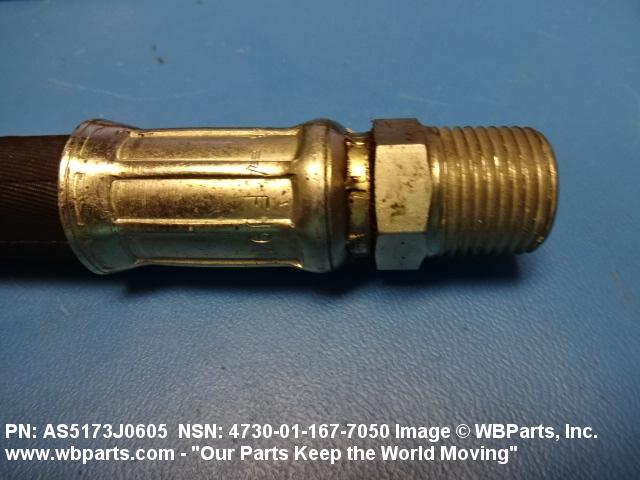 4730-01-167-7050 - TUBE TO BOSS STRAIGHT ADAPTER | WBParts