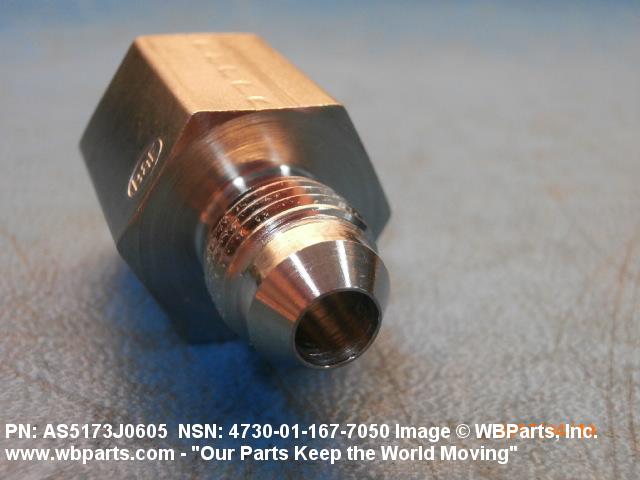 4730-01-167-7050 - TUBE TO BOSS STRAIGHT ADAPTER | WBParts