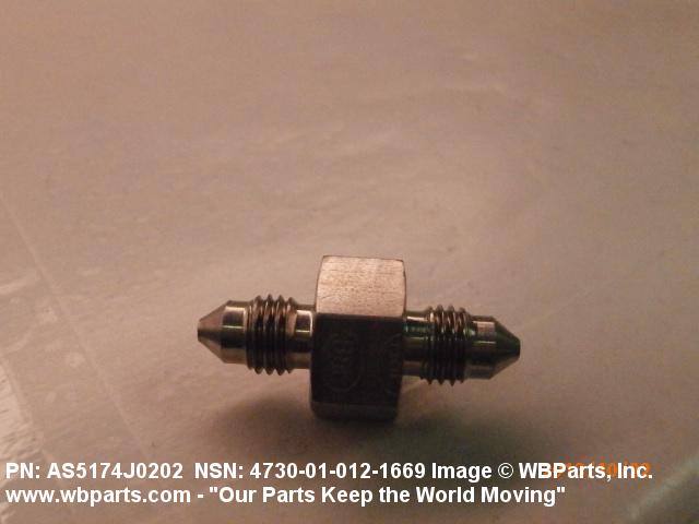 4730-01-012-1669 - TUBE NIPPLE, MS24392J2, AS4841, AS5174 | WBParts