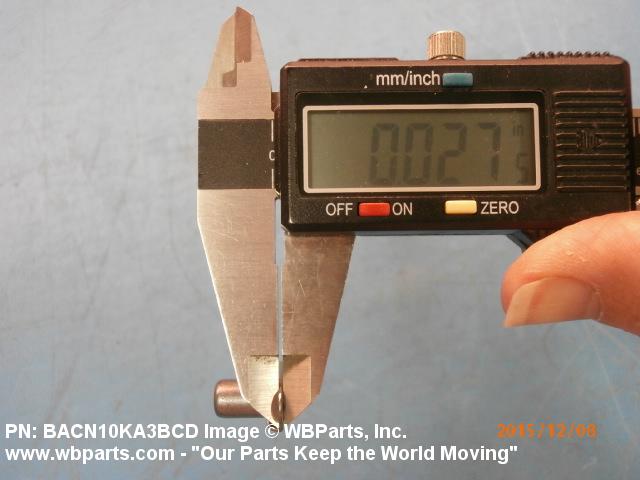 BACN10KA3BCD - NUTPLATE | WBParts