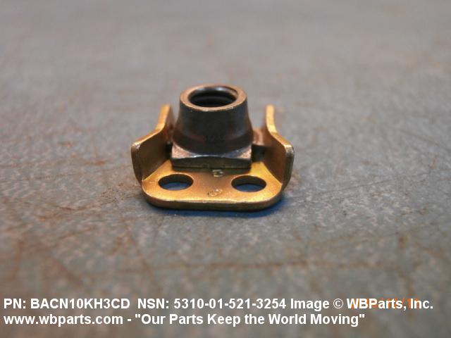 5310-01-521-3254 - PLATE SELF-LOCKING NUT | WBParts