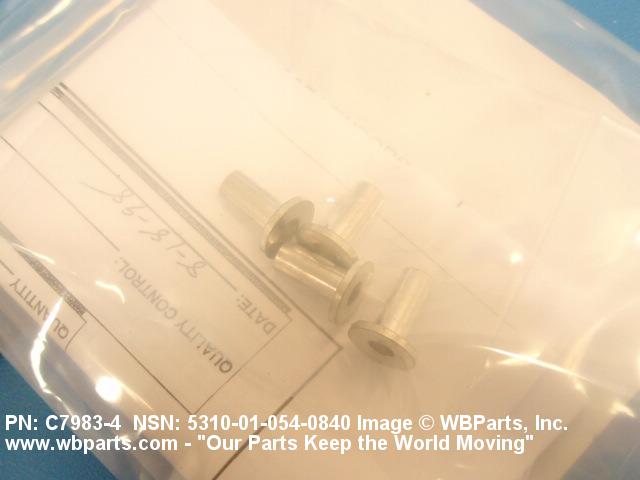 5310-01-054-0840 - PLATE SELF-LOCKING NUT | WBParts