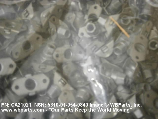 5310-01-054-0840 - PLATE SELF-LOCKING NUT | WBParts