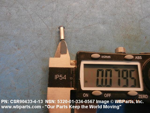 5320-01-334-0567 - TUBULAR RIVET | WBParts