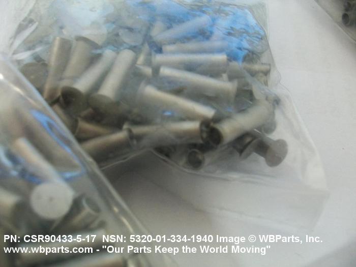 5320-01-334-1940 - TUBULAR RIVET, CSR90433517, CSR90433-5-17 ...