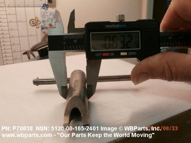 5120-00-165-2401 - DOOR HANDLE WRENCH | WBParts