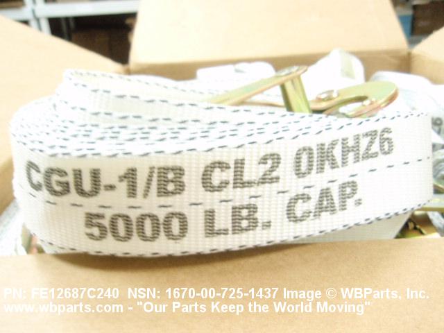 1670-00-725-1437 - AIRCRAFT CARGO TIE DOWN | WBParts