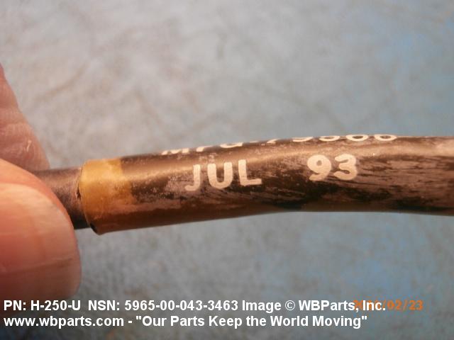 5965-00-043-3463 - HANDSET, H-189/GR, H189GR, H-250/U | WBParts