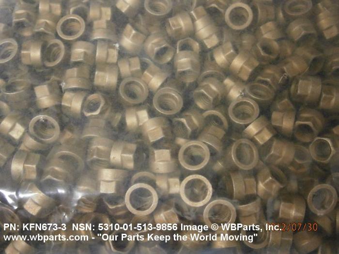 5310-01-513-9856 - HEXAGON EXTENDED WASHER PLAIN NUT | WBParts