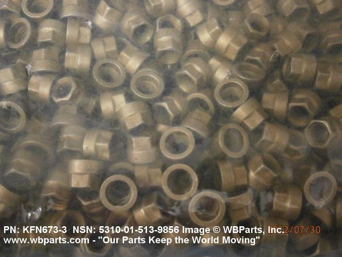 5310-01-513-9856 - HEXAGON EXTENDED WASHER PLAIN NUT | WBParts