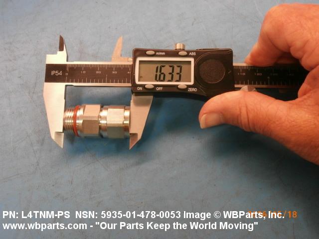 5935-01-478-0053 - ELECTRICAL PLUG CONNECTOR, L44PW , L4PNM, L4PNMH ...