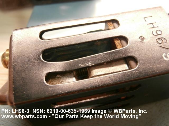 6210-00-635-1969 - INDICATOR LIGHT, B39B26VDC, LH96/3, LH963 | WBParts