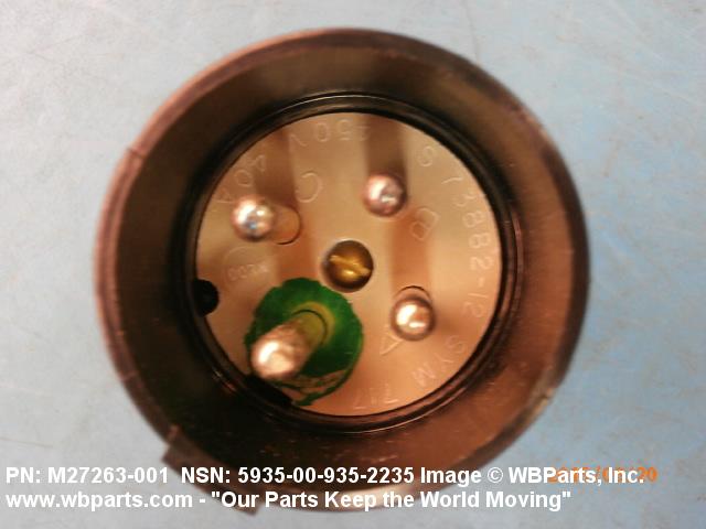 5935-00-935-2235 - ELECTRICAL PLUG CONNECTOR, M2726/3-001, M2726/3-001 ...