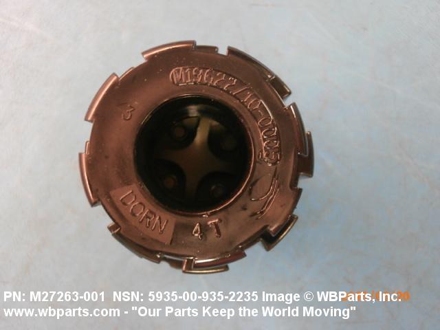 5935-00-935-2235 - ELECTRICAL PLUG CONNECTOR, M2726/3-001, M2726/3-001 ...