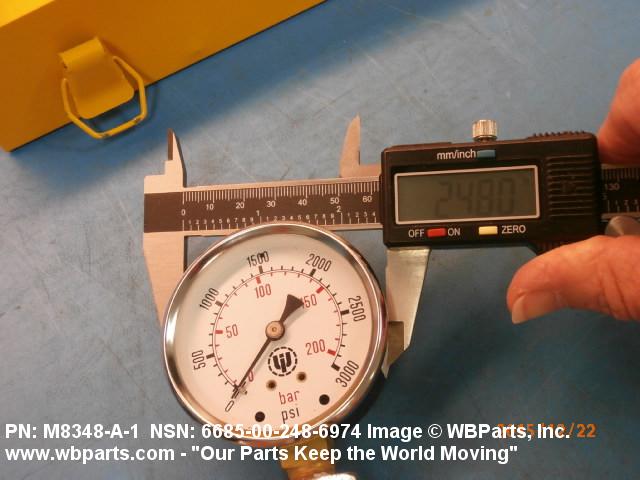 6685-00-248-6974 - AIR PRESSURE GAGE ASSEMBLY | WBParts